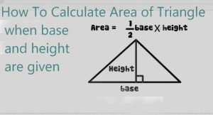 How to calculate surface area of a triangle - EasyCodeBook.com