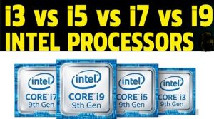 Compare Core i9 i7 i5 and i3 Processors - EasyCodeBook.com